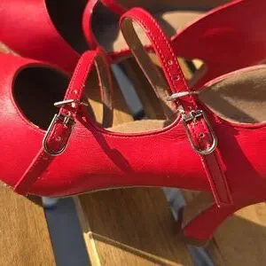 Very Fine | Shoes | Very Fine Pp2 Red 3 Cuban Heel Salsa Latin Dance ...